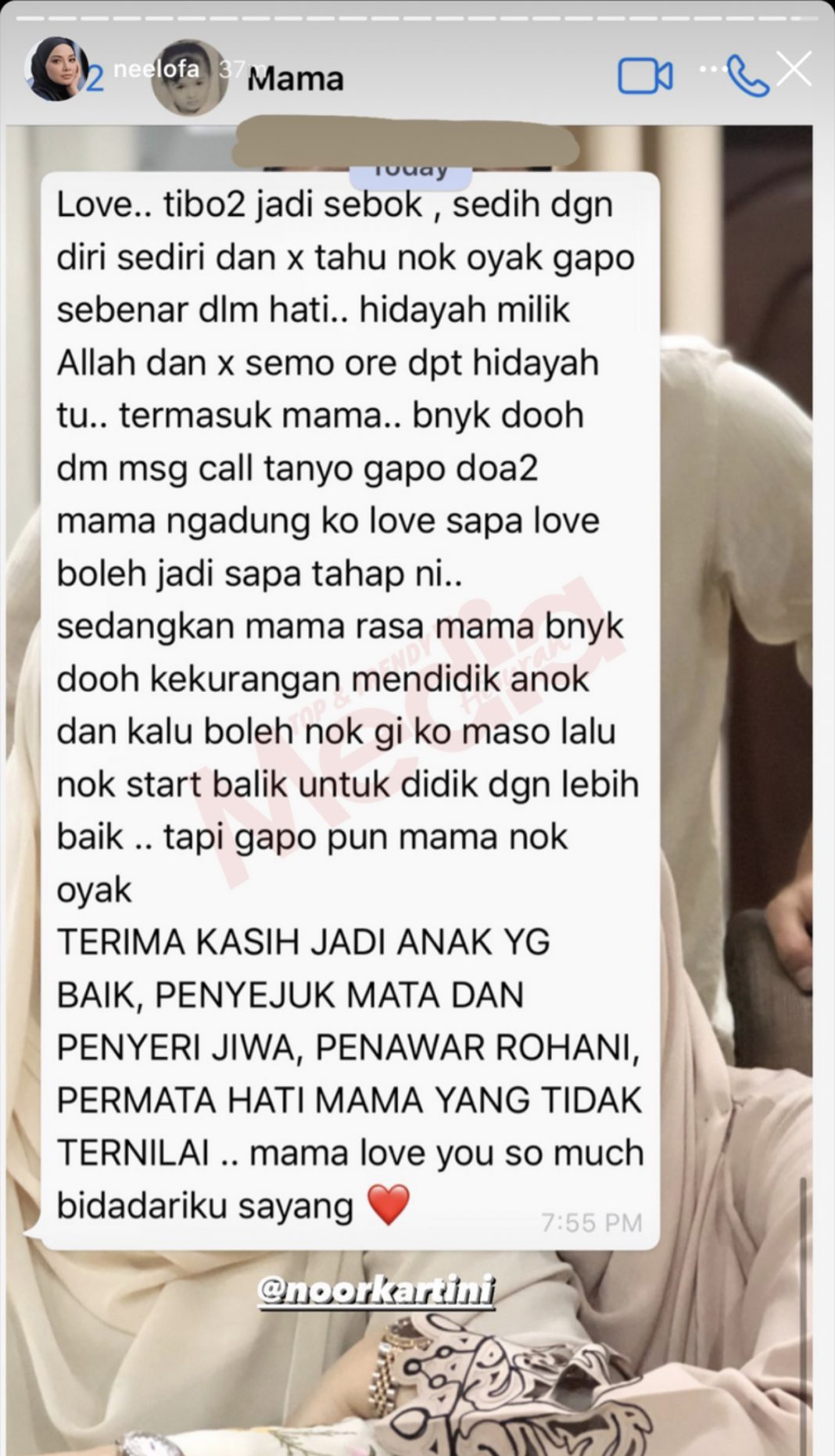 “Tanya Apa Doa Mama Ketika Mengandungkan Lofa...,” - Hidayah Milik ...