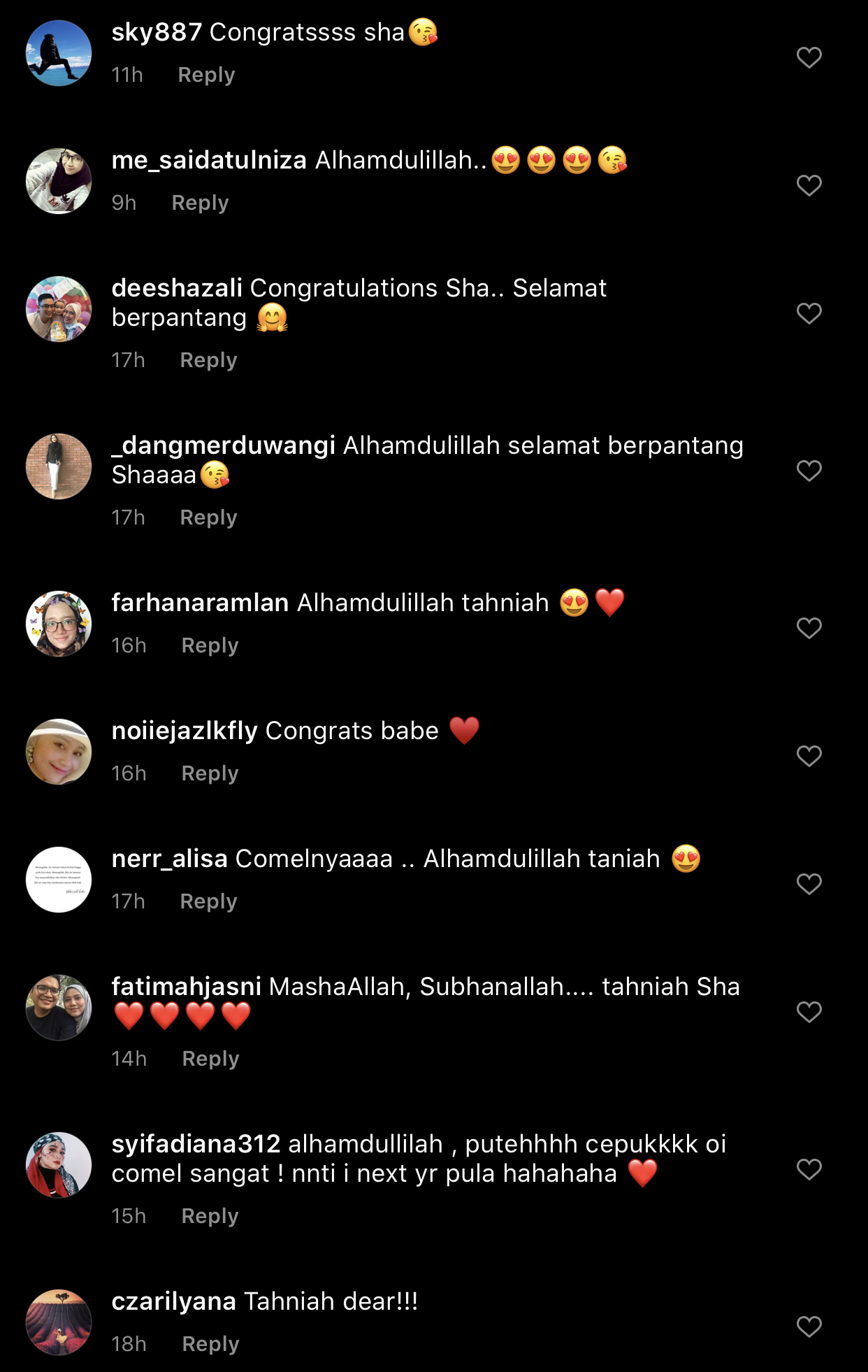 “Selepas Bersabar Menanti Lebih 40 Minggu...,” - Tahniah! Pelakon ...